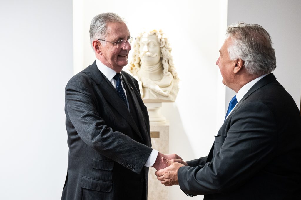 Courtesy call on HE Deputy Prime Minister Zsolt Semjén - Embassy of the ...